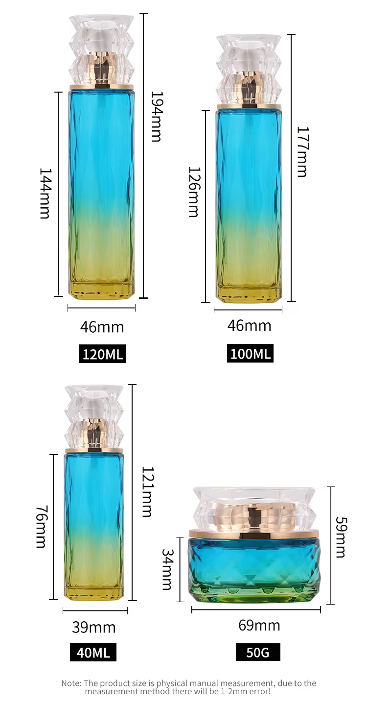 Luxury Skincare Glass Bottles Collection – Premium Packaging