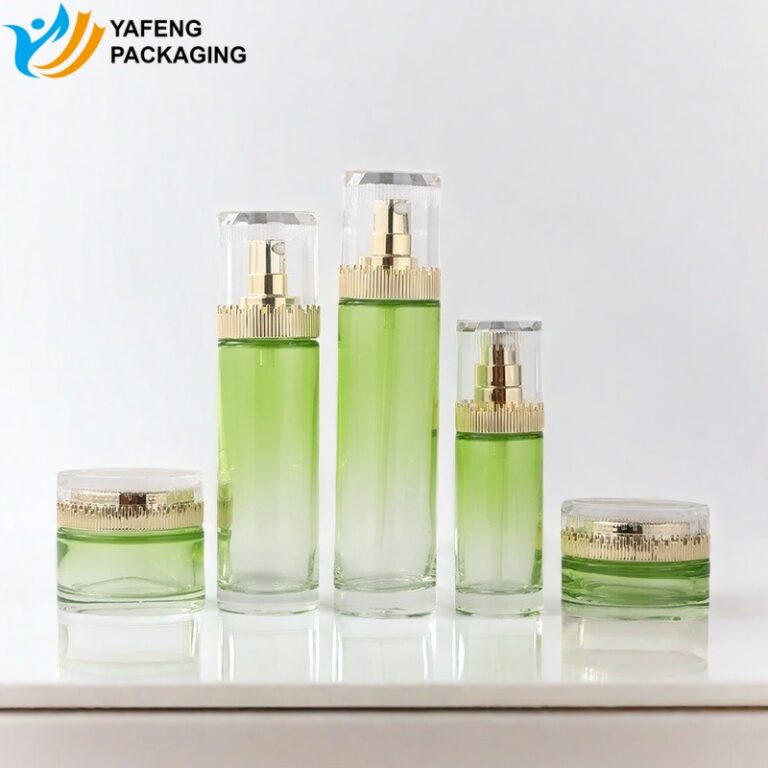 Bespoke Glass Bottle Packaging for Skincare Brands
